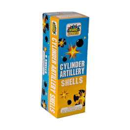 Wholesale Fireworks - COMPACT BLACK BOX CLYINDER ARTILLERY SHELLS Cases ...