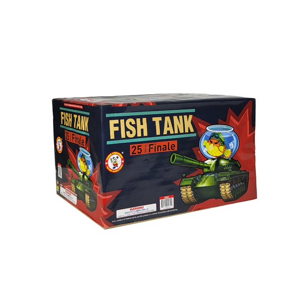 Wholesale Fireworks Cases FISH TANK 25'S 4/1