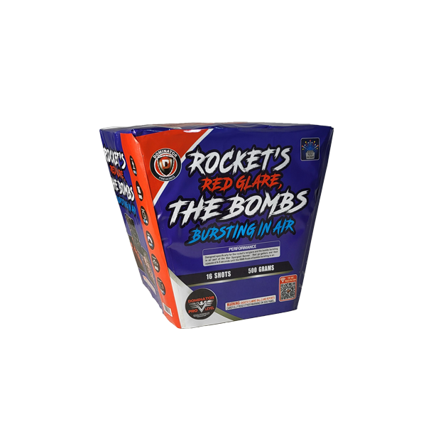 ROCKET'S RED GLARE, THE BOMBS BURSTING IN AIR